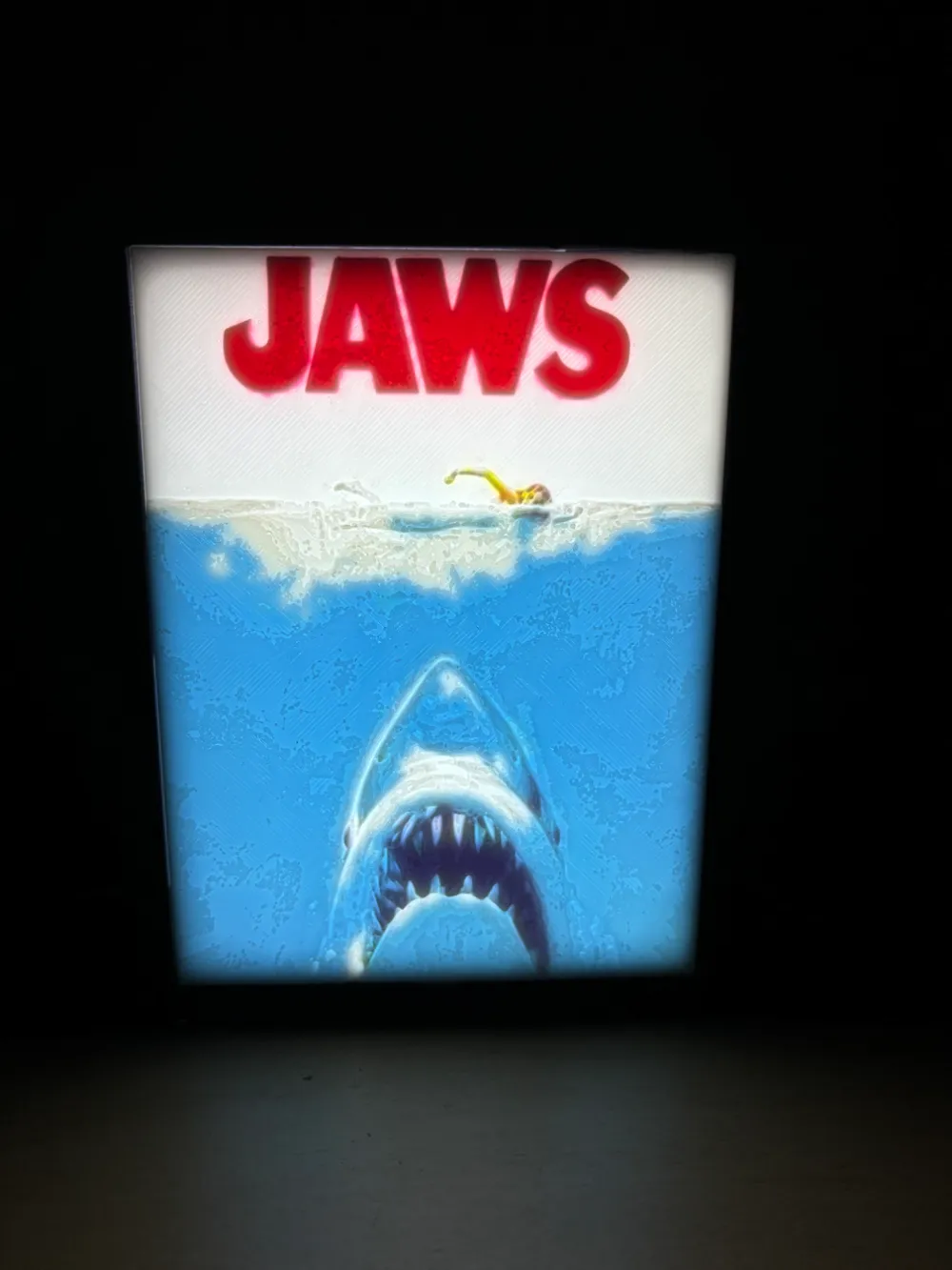 CMYK Jaws Movie Poster by Wet Bandit MakerWorld: Download Free 3D Models