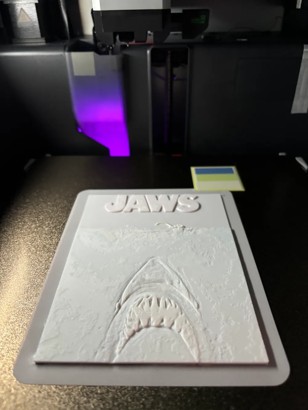 CMYK Jaws Movie Poster by Wet Bandit MakerWorld: Download Free 3D Models