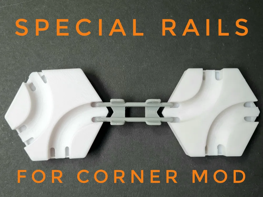 Tracks for Gravitrax Corner Mod (Compatible) by WhirligigDesign ...