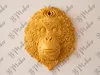 Orangutan - Wall Art - Wildlife - Free 3D Print Model - MakerWorld