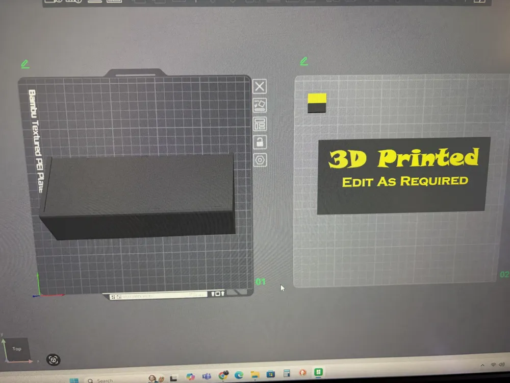 Tri Sign with Custom Insert by kdingo MakerWorld: Download Free 3D Models
