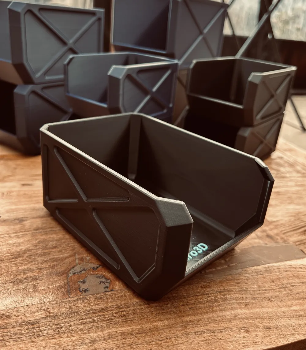 Stackable storage boxes/containers. By Techro3D - Free 3D Print Model ...
