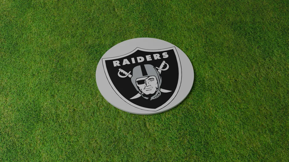 Las Vegas Raiders Coasters by miker73 - MakerWorld