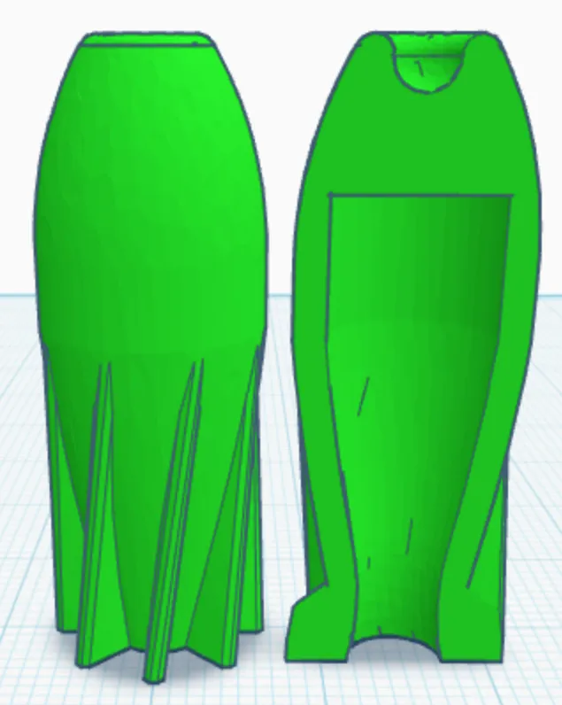 Nerf Dart Solid Tip Rounded - Free 3D Print Model - MakerWorld