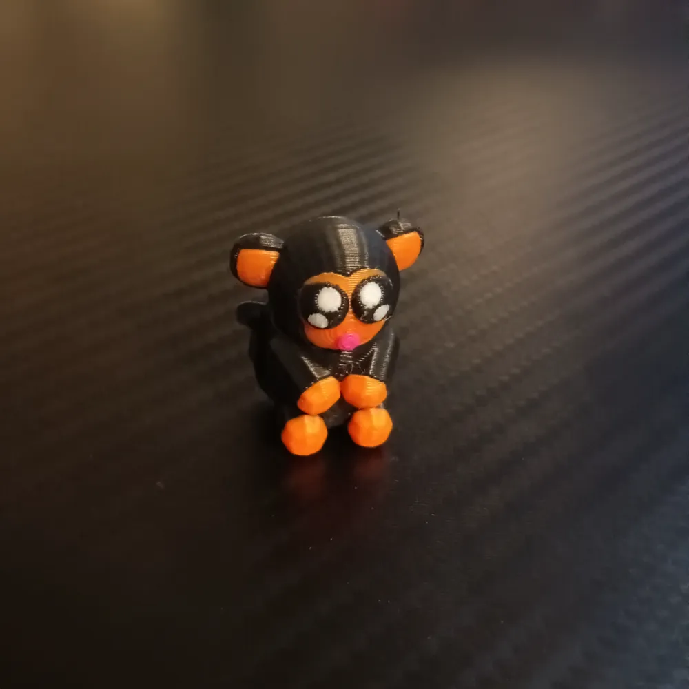 Articulated Cute Monkey by Waffly3D - MakerWorld