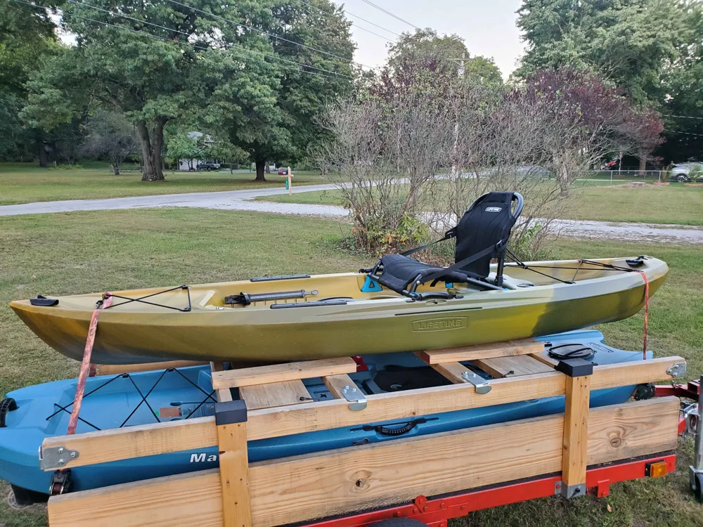 Seat Risers for Lifetime Tamarack Pro Kayak by Shawn MakerWorld ...