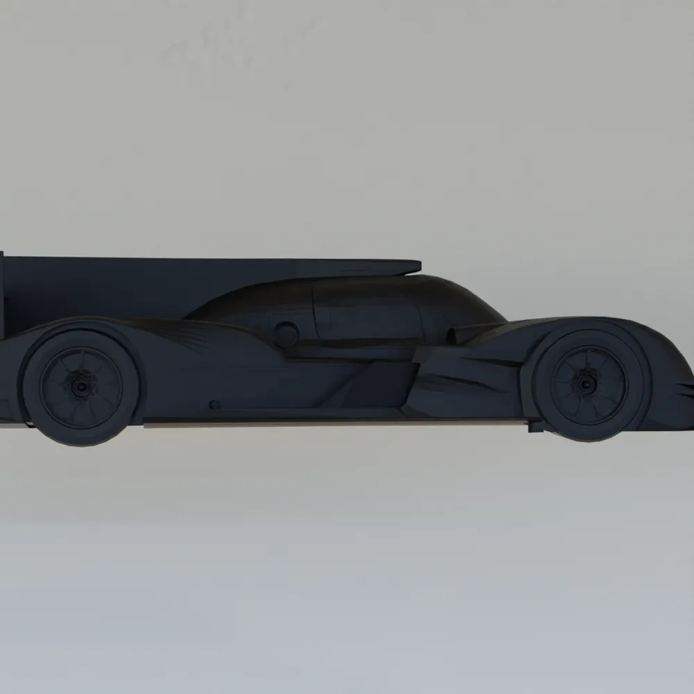 Audi R8 E Tron Wandkunst - Seitenansicht – Kostenloses 3D-Druckmodell ...