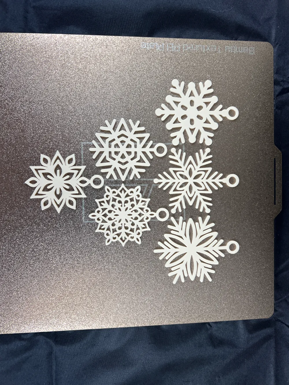 Christmas Snowflakes decoration - Free 3D Print Model - MakerWorld