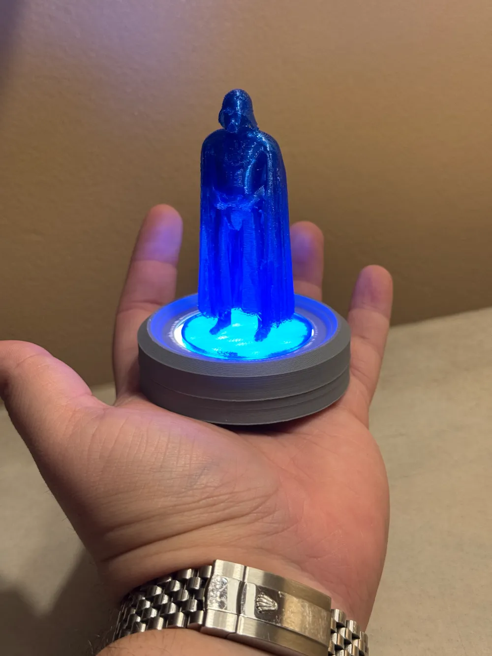 Star Wars Holo Projector (LED Kit 001) by Mentuis - MakerWorld
