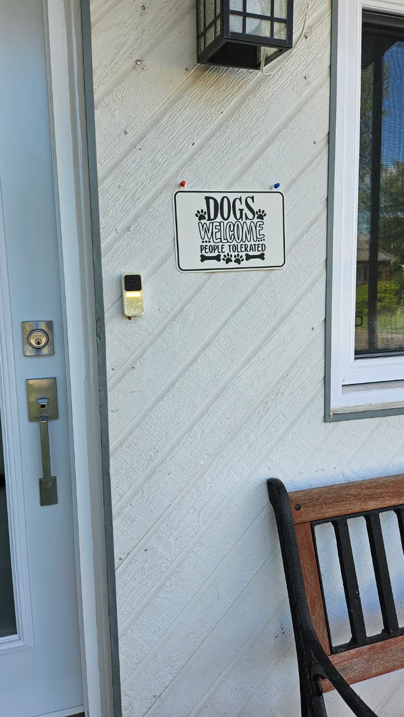 Dogs welcome sign by Tommy GunMakerWorld: Download Free 3D Models