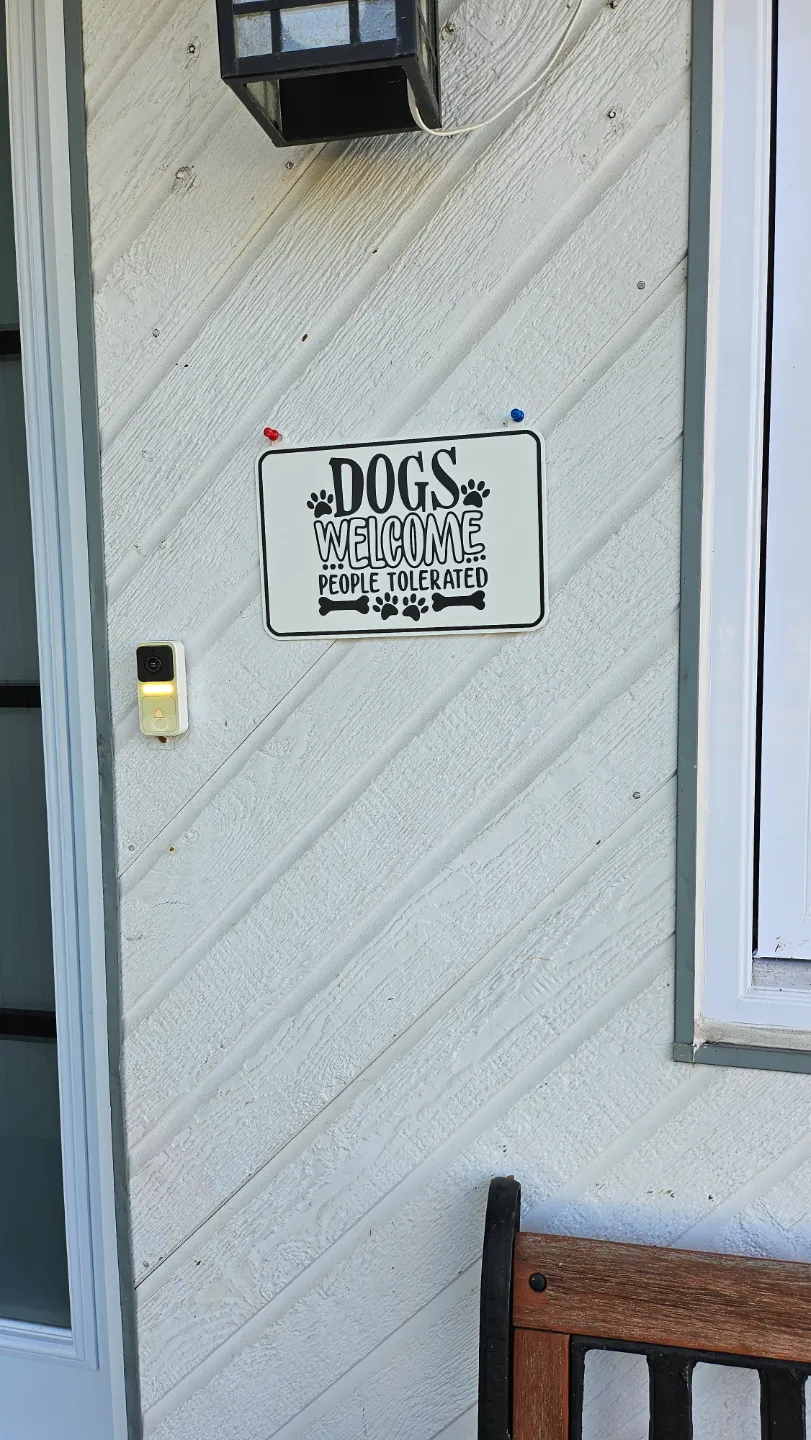 Dogs welcome sign by Tommy Gun - MakerWorld