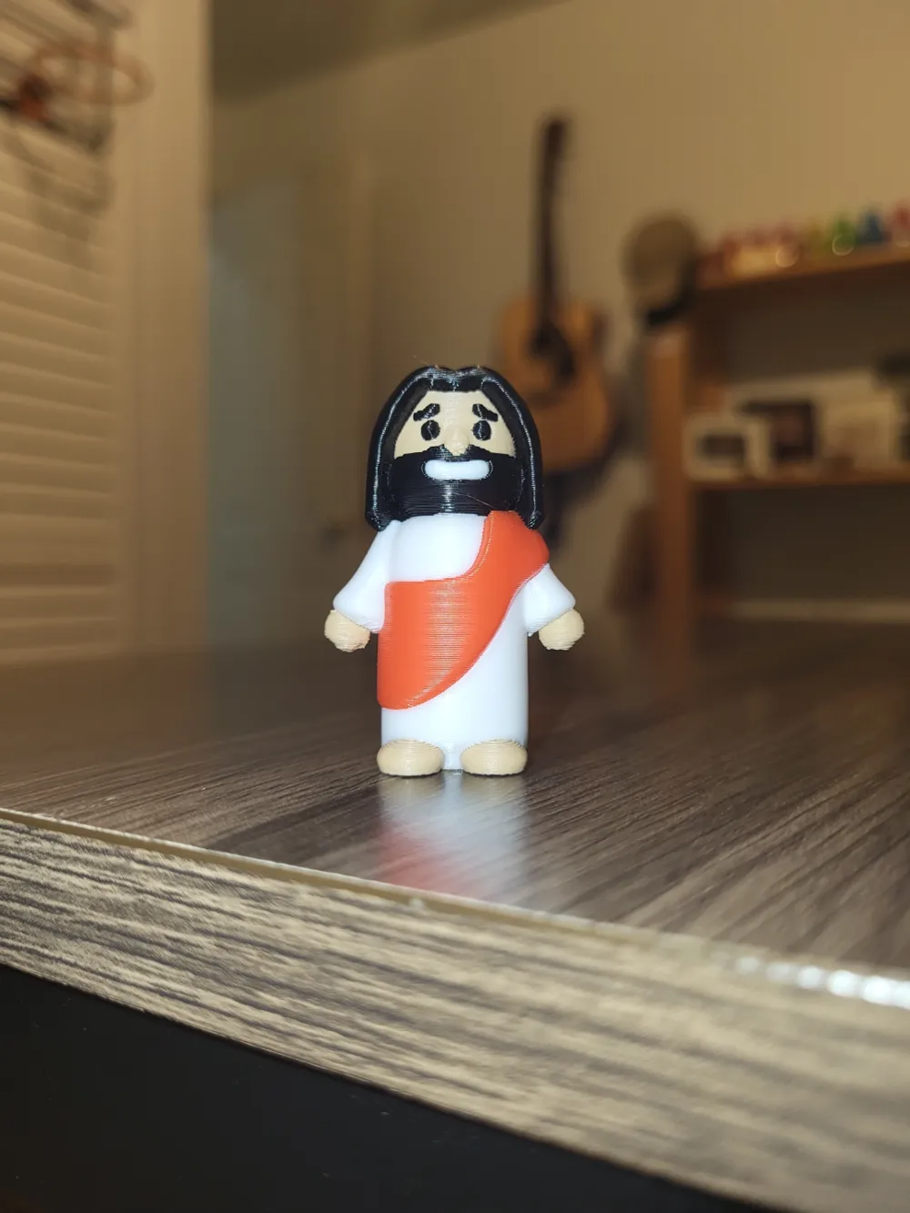 Mini Jesus Keychain by J Hardy MakerWorld: Download Free 3D Models