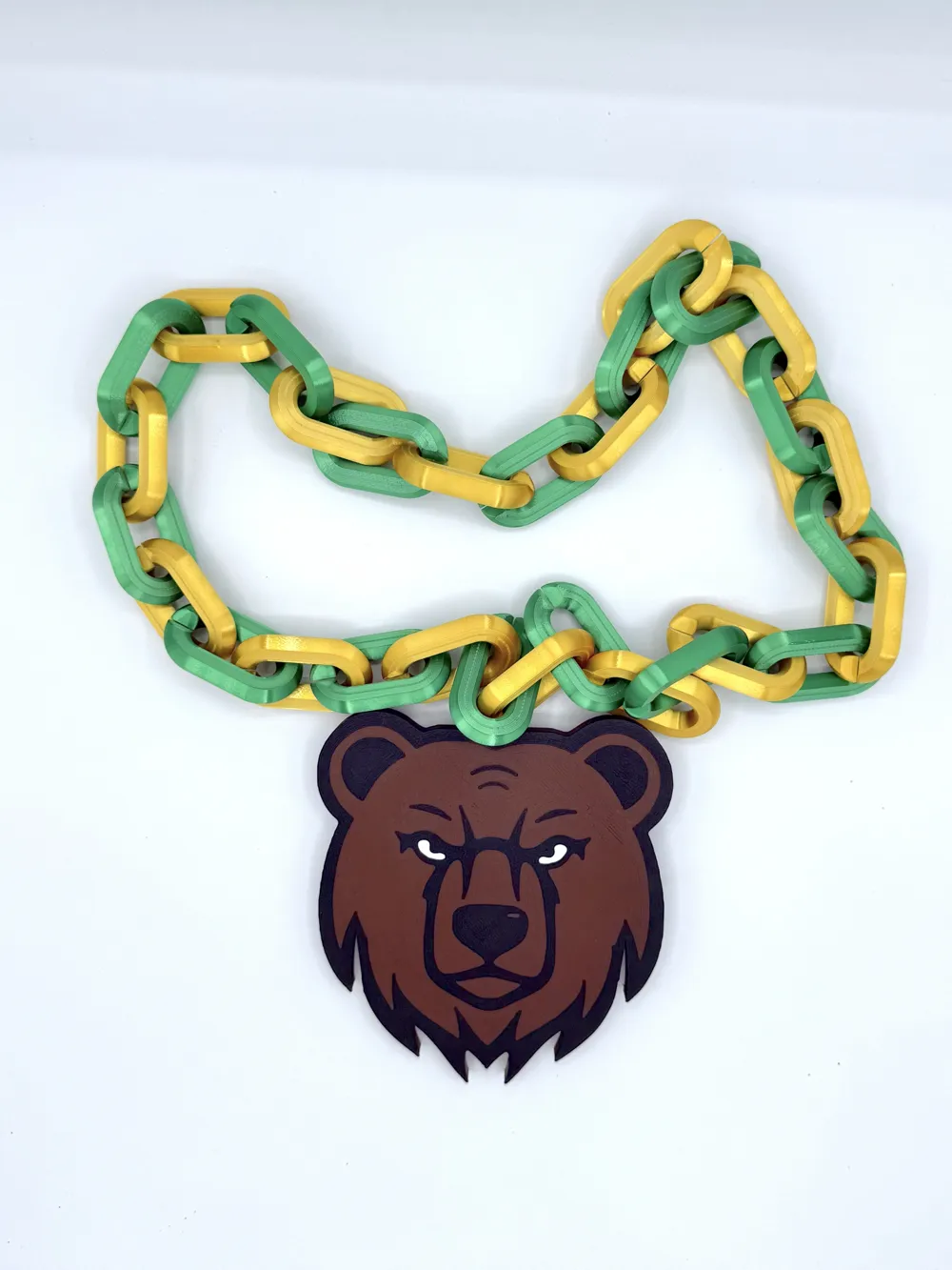 Bear Emblem for Hype Chain - Free 3D Print Model - MakerWorld