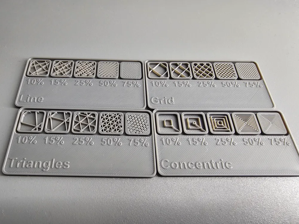 Filament Infill Swatches by fluidman - MakerWorld