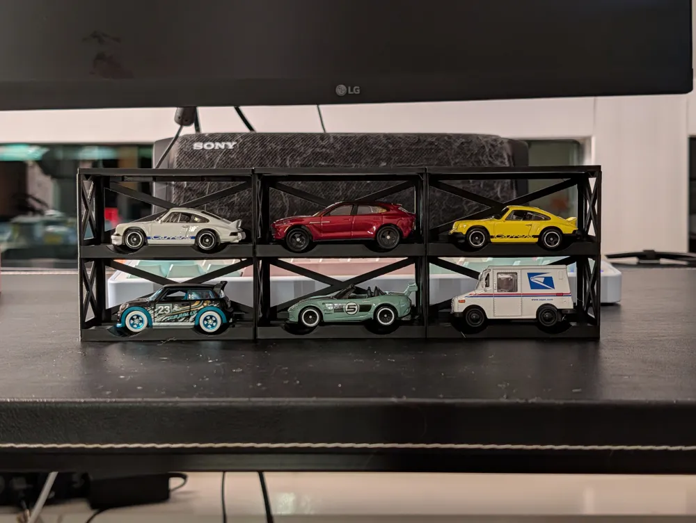 Modular Hot Wheels/MINI GT Garage Lift 1:64 Scale - Free 3D Print Model ...