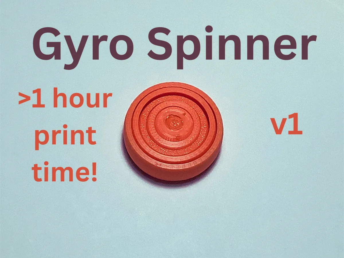 Gyro fidget spinner - Free 3D Print Model - MakerWorld