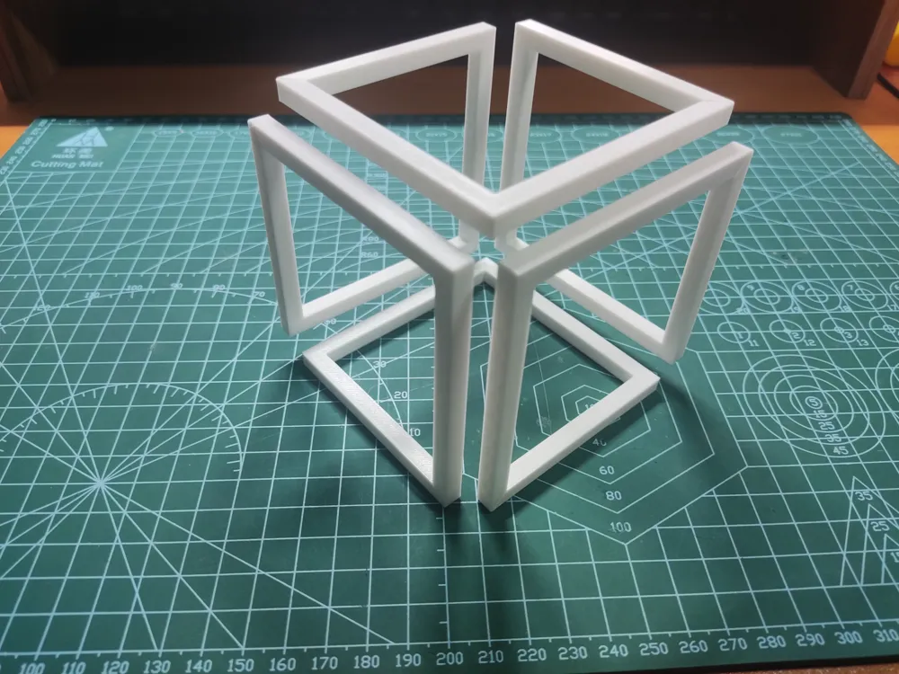 Infinity Cube (no supports) by H-智造 MakerWorld: Download Free 3D Models