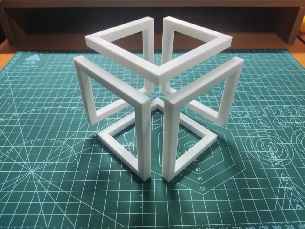 Infinity Cube (no supports) by H-智造 MakerWorld: Download Free 3D Models