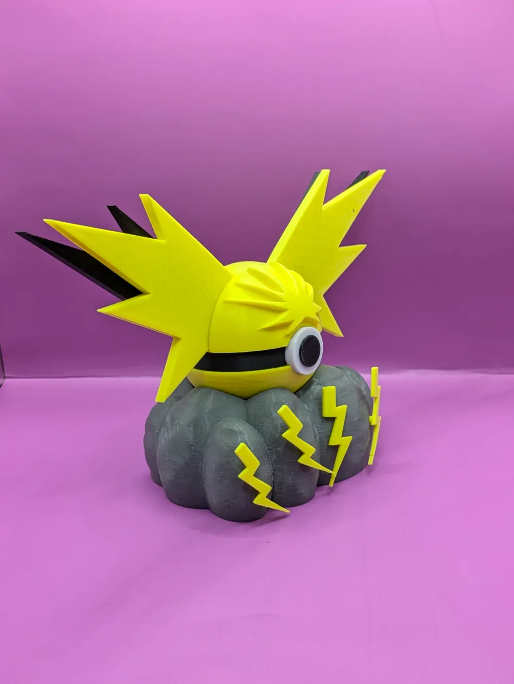 Zapdos Pokeball - MULTIPART - Free 3D Print Model - MakerWorld