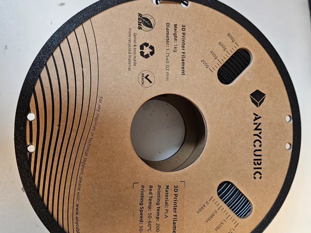 anycubic spool AMS adapter cardboard 196mm by FabLab_ee MakerWorld ...