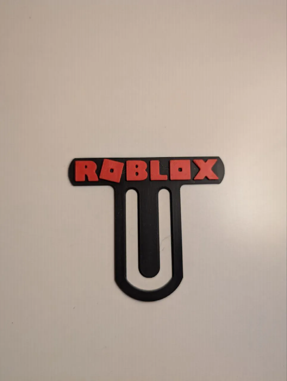 Roblox Bookmark / Paperclip - Free 3D Print Model - MakerWorld