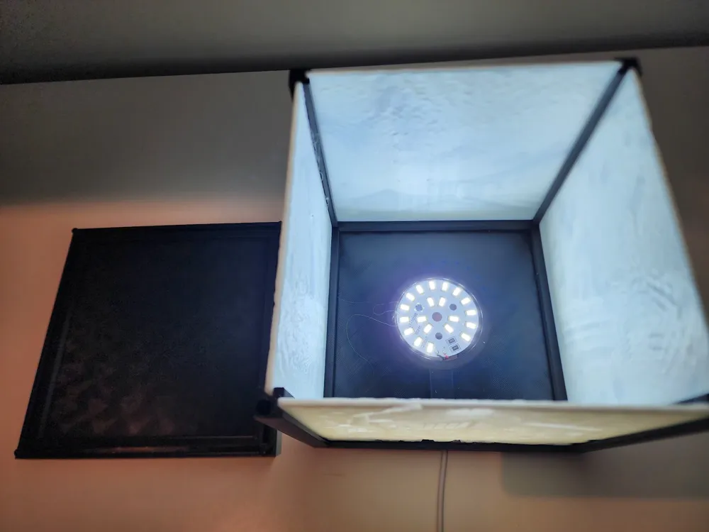 Cube Lamp Lithophane by Maxime Labelle MakerWorld: Download Free 3D Models
