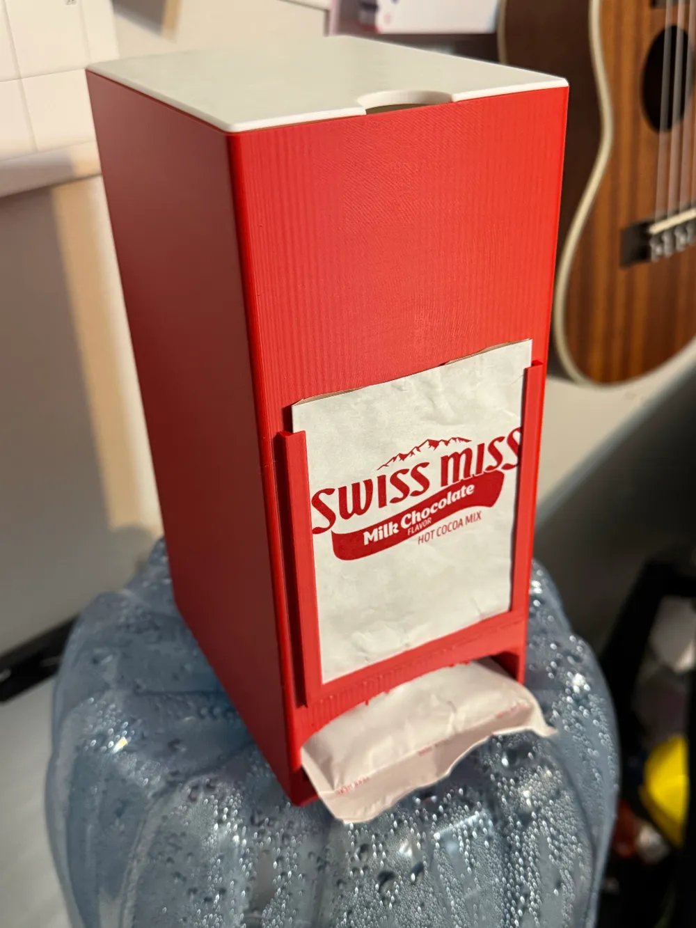 Swiss Miss Hot Chocolate Packet Dispenser - Free 3D Print Model ...