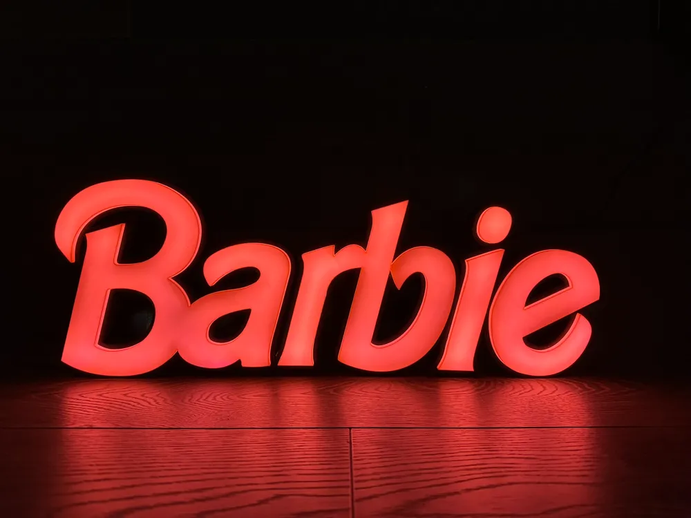 Barbie LED sign by LOXCreations - MakerWorld