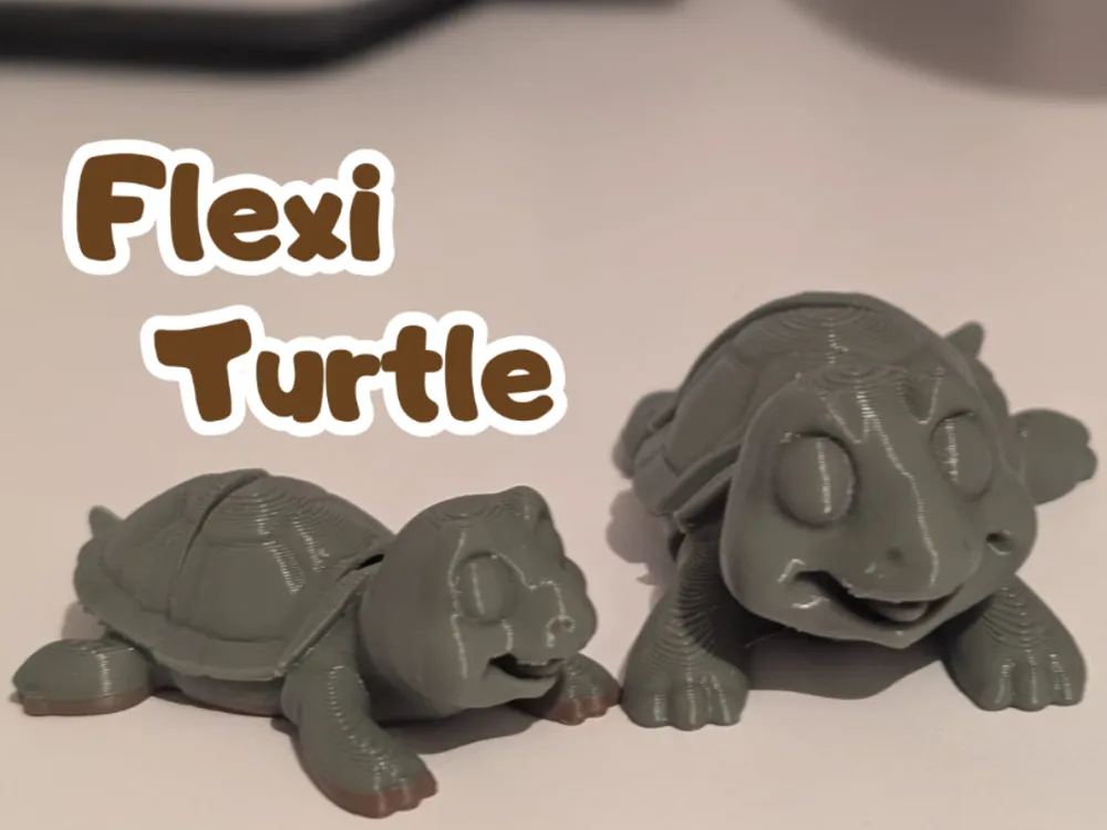 Articulated Mini Turtle - Free 3D Print Model - MakerWorld
