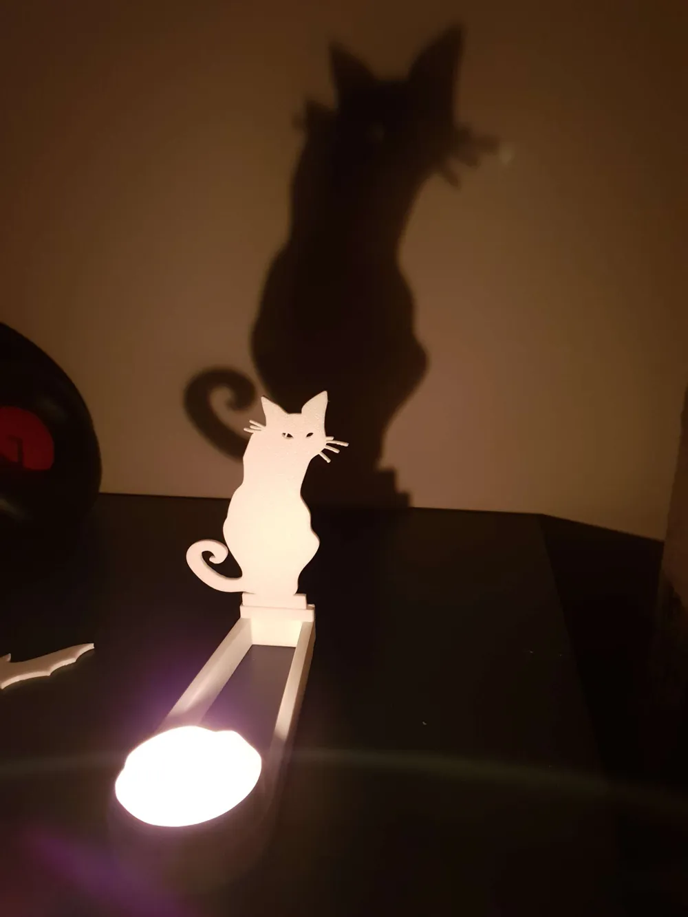 Spooky Tealight/Candle Holder Shadow Projection (make your own). by ...