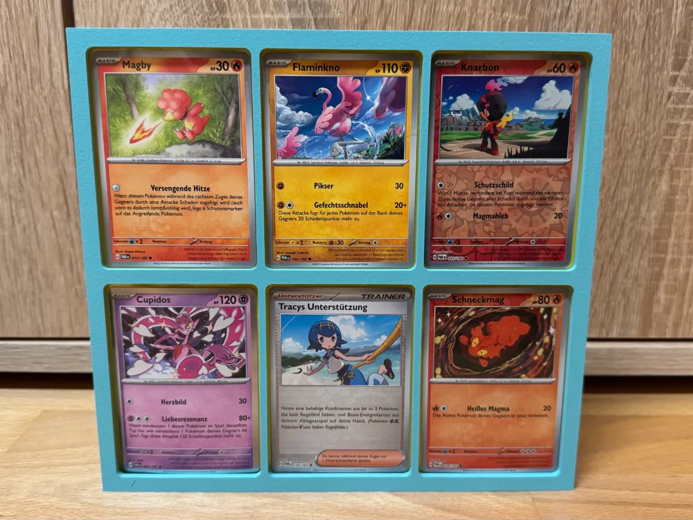 TCG Frame for Six Cards by dkzv - MakerWorld