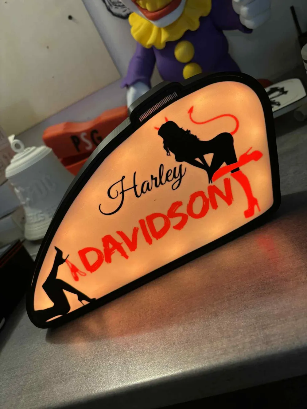Harley Davidson lamp - Free 3D Print Model - MakerWorld