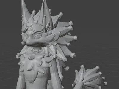 Novabeast Statue by Local Floof MakerWorld: Download Free 3D Models