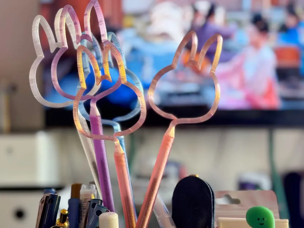 Labubu Pen by Sharon Ji MakerWorld: Download Free 3D Models