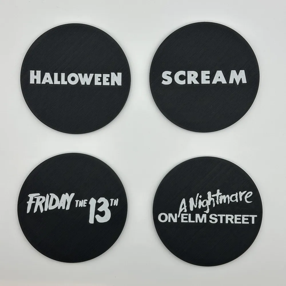 Ghostface (Scream) Coaster by kennyhuh MakerWorld: Download Free 3D Models