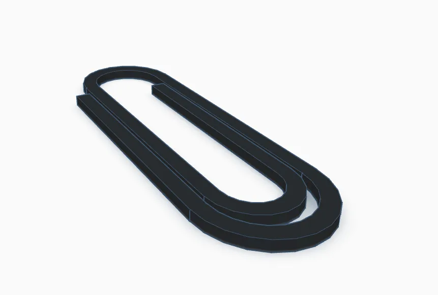 Paperclip bookmark 60mm by FrantaSadra - MakerWorld