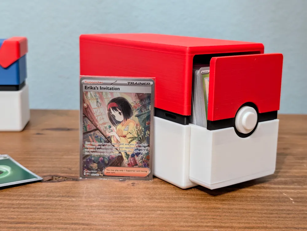 Pokémon-Kartenaufbewahrung - Pokéball von designs.by.Marcum - MakerWorld