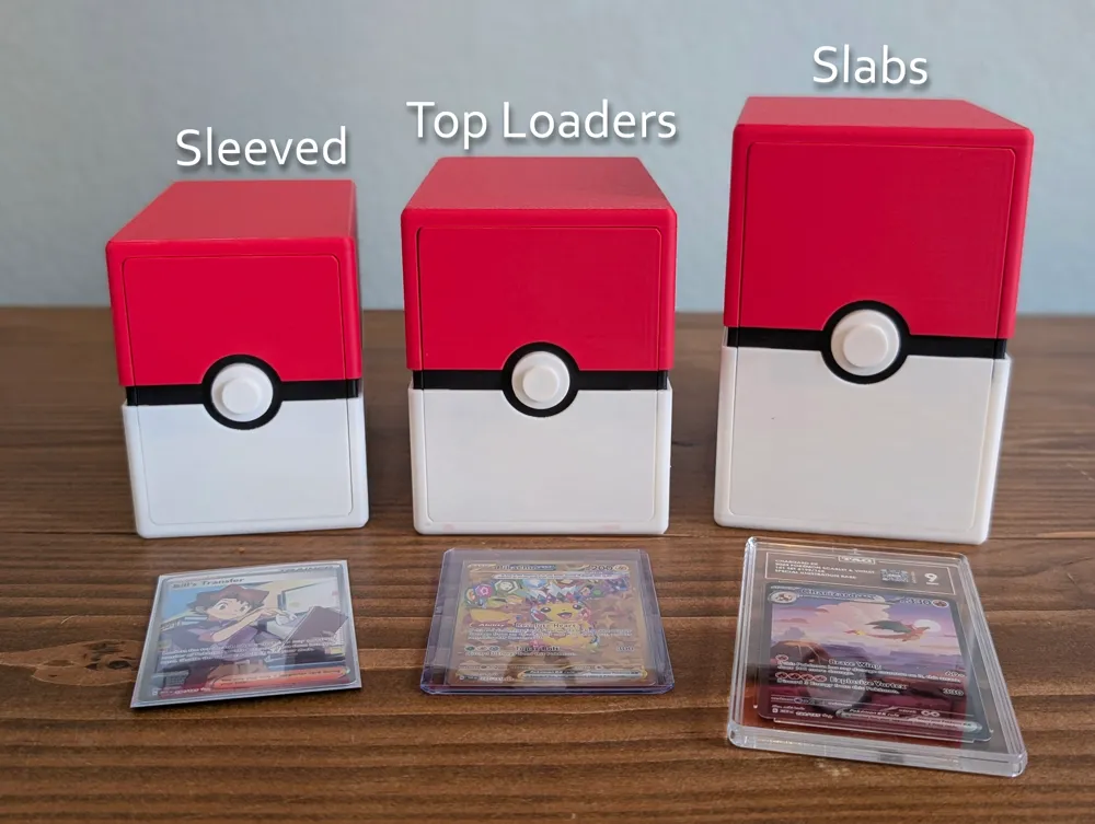 Pokémon Card Storage - Poké Ball by designs.by.Marcum MakerWorld ...