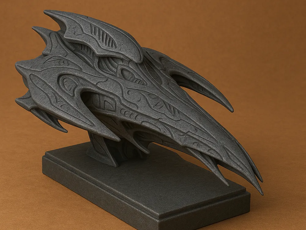 Wraith cruiser stargate no star wars xd - Free 3D Print Model - MakerWorld
