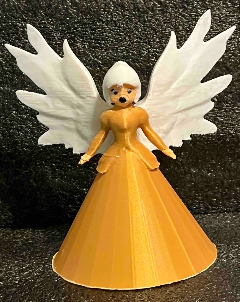 Shocked Angel Tree Topper by kimaul - MakerWorld