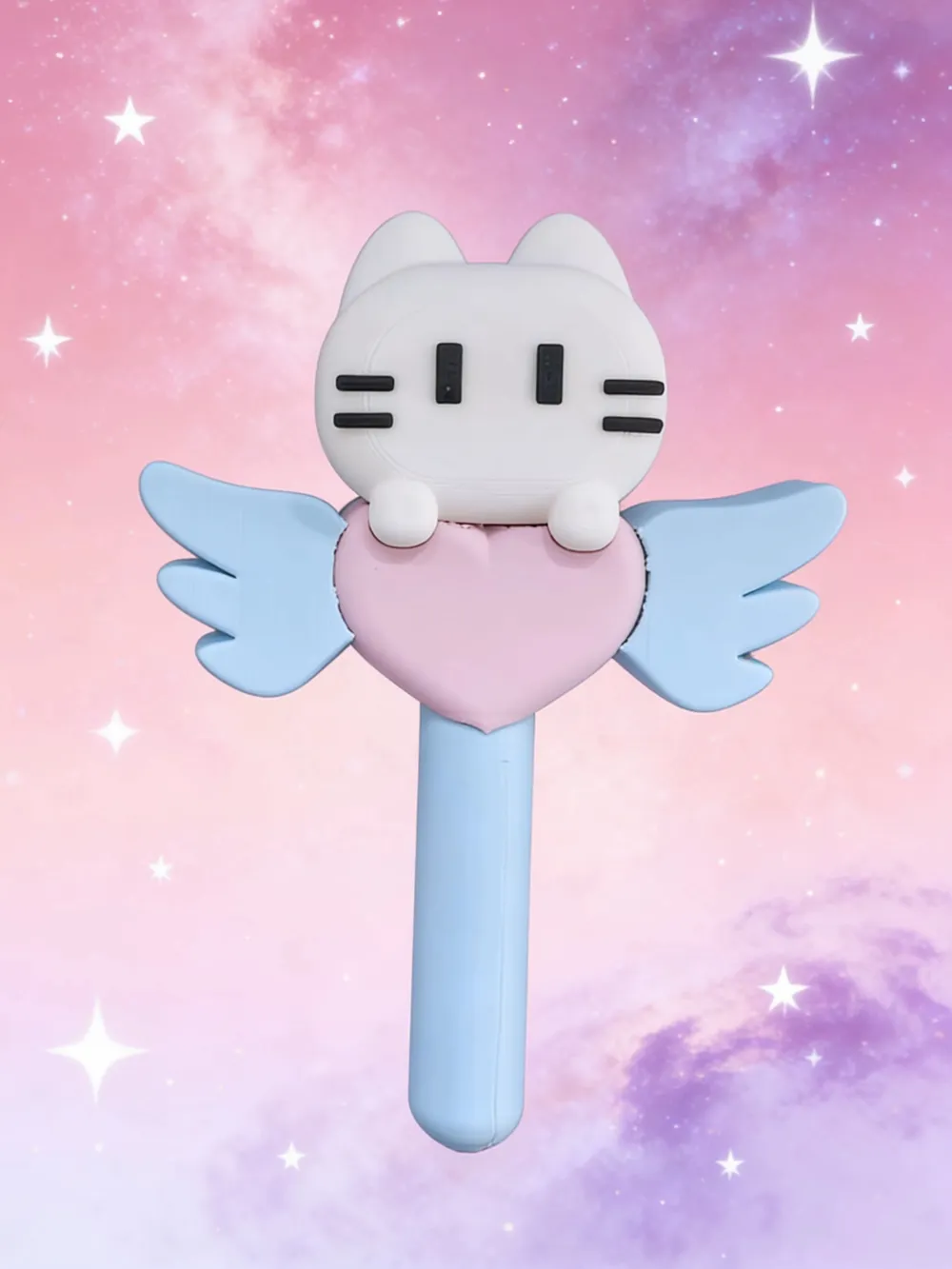 Wife's Compliment Series - Cat Fairy Wand (AMS-free) - Free 3D Print ...