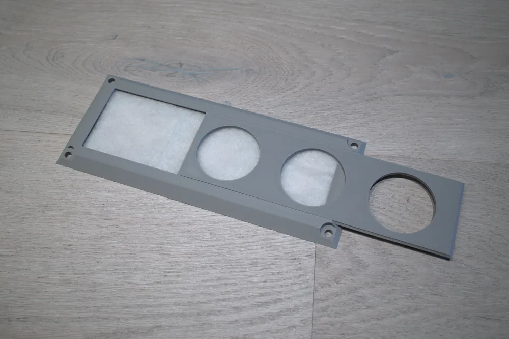 Air intake filter frame for DYI enclosures - Free 3D Print Model ...