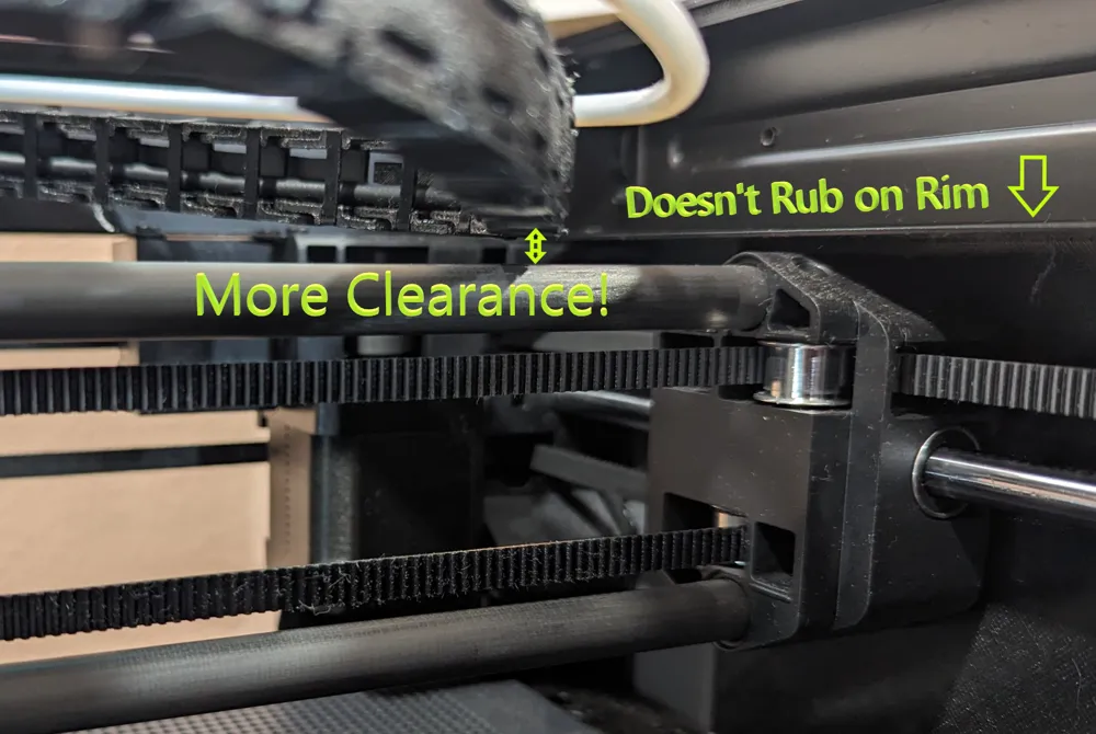 P1P Cable Chain Riser by SpacemanSpiff - MakerWorld