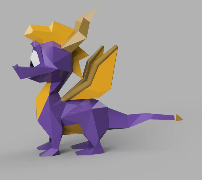 Spiro The Dragon by JPCraftsman - MakerWorld