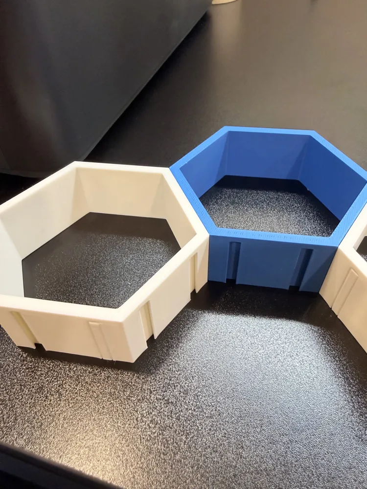 The Hexa-Link: Precision Modular Shelf System - Free 3D Print Model ...