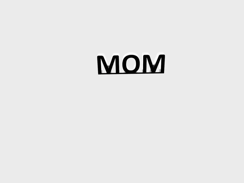 Mom sign by lincoln.fiala - MakerWorld