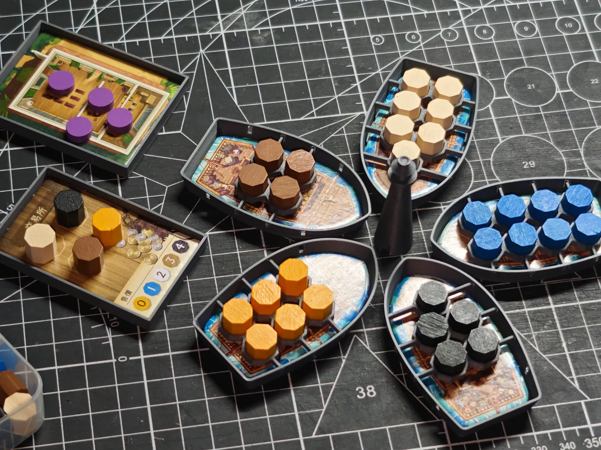 Puerto Rico Board Game Tokens DIY by JoleneYn - MakerWorld