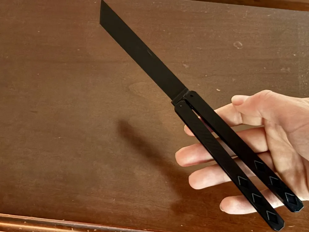 Butterfly Knife/Balisong Trainer/Toy by PotaterSoupModels MakerWorld ...