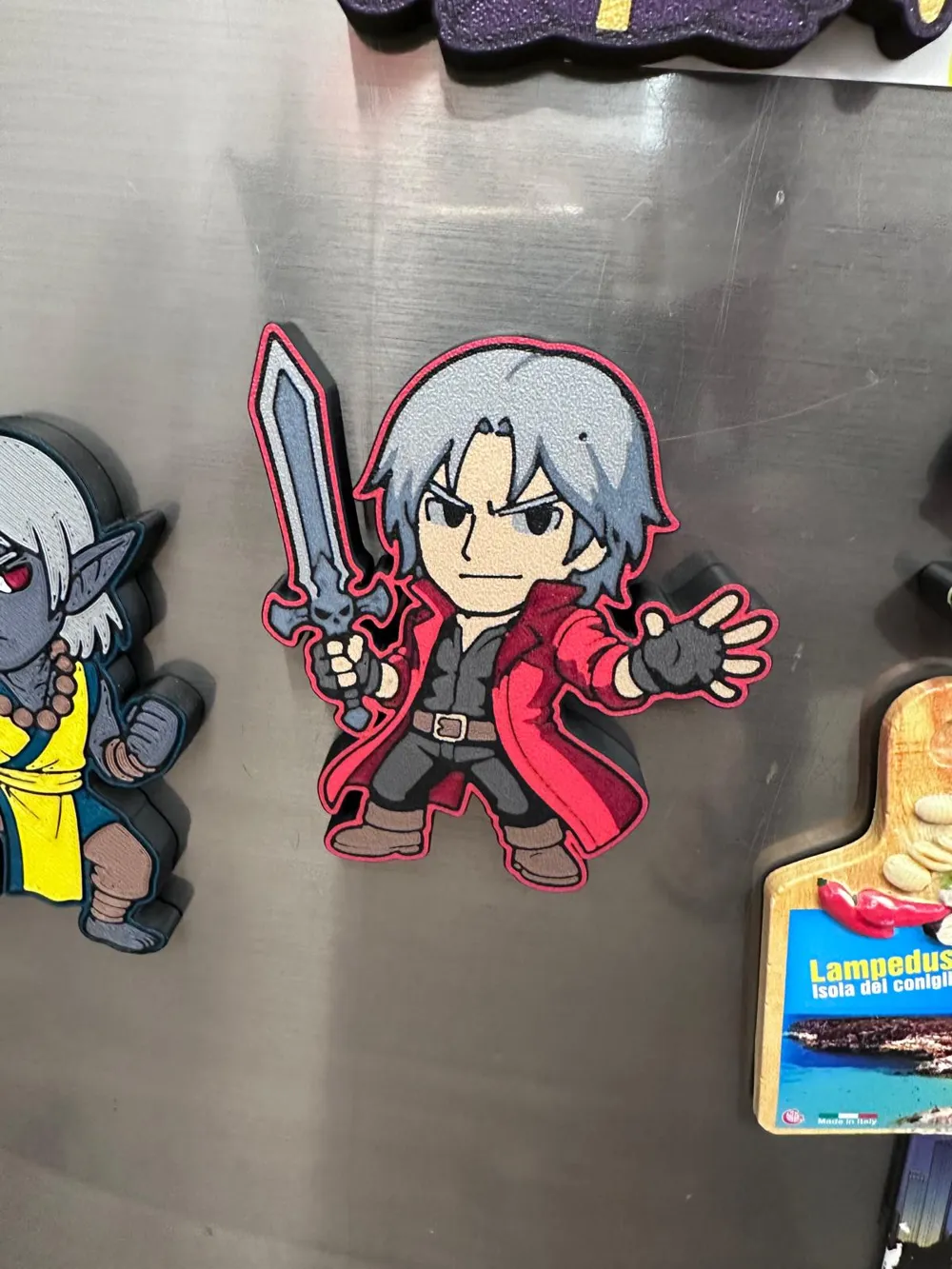 Dante Devil May Cry magnet - Free 3D Print Model - MakerWorld