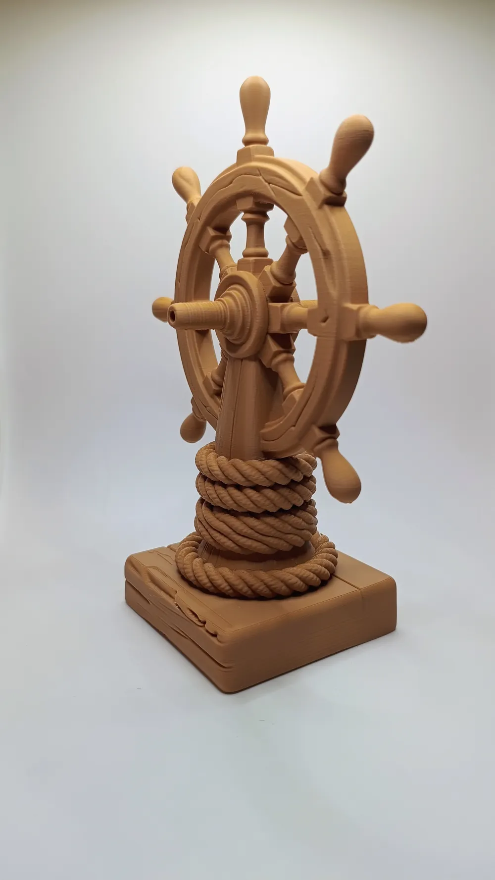 Coastal Compass Helm Decoration - Free 3D Print Model - MakerWorld